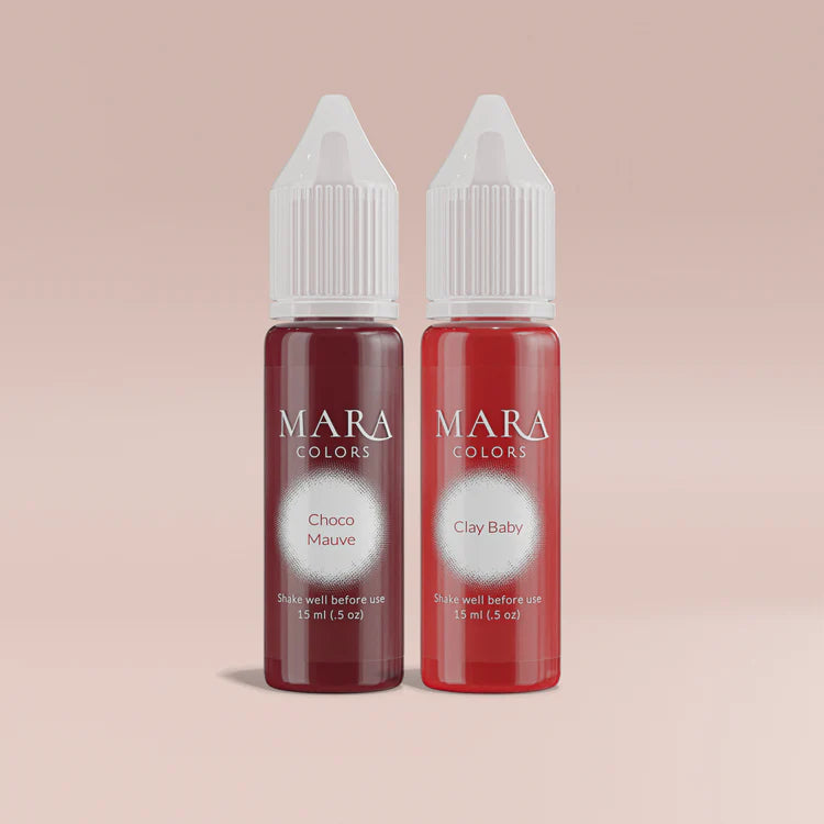 Lip Blush Pigments | Mara Pro - Earthy Lip Pigments Set – ID Liner Pro PMU