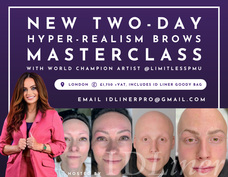 Learn Hyper-Realism Brows | @limitlesspmu – ID Liner Pro PMU